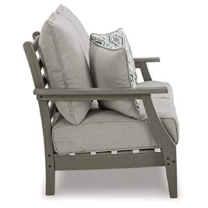 Signature Design by Ashley Visola Loveseat, Gray