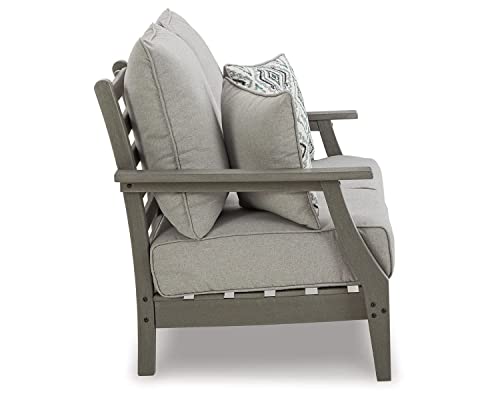 Signature Design by Ashley Visola Loveseat, Gray