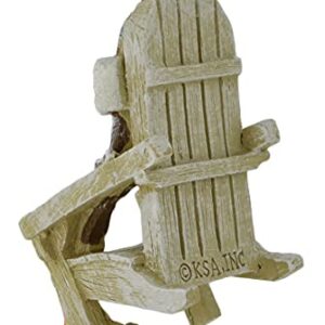 Kurt S. Adler Adirondack Chair and Smores Ornament A1802 New