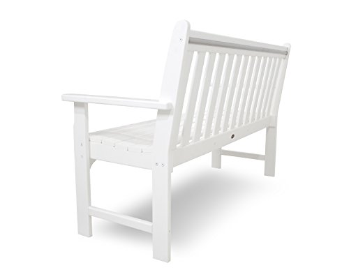 POLYWOOD GNB60WH Vineyard 60" Bench, White