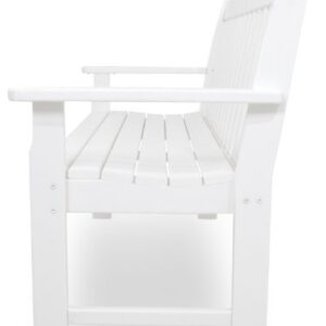 POLYWOOD GNB60WH Vineyard 60" Bench, White