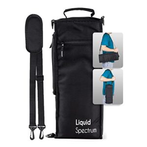 Liquid Spectrum - Golf Cooler Bag, Insulated Soft Cooler for 6pcs Cans of Beer or Soda, Portable Cooler Bag for Travel, Camping, Outdoor Sports, Discreet Golf Accessories for Drinks