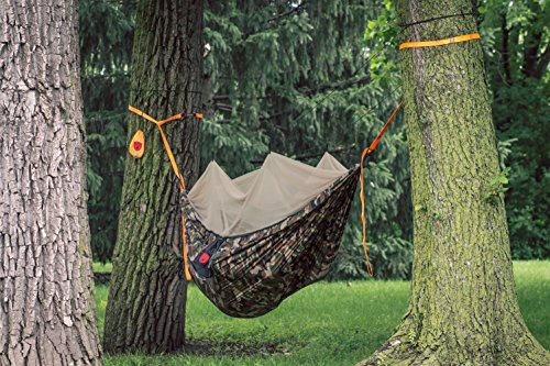 Grand Trunk Skeeter Beeter Pro Mosquito Hammock: Portable Bug Prevention Hammock with Carabiners and Hanging Kit - Perfect for Outdoor Adventures, Backpacking, and Camping Trips