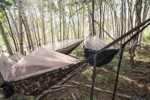 Grand Trunk Skeeter Beeter Pro Mosquito Hammock: Portable Bug Prevention Hammock with Carabiners and Hanging Kit - Perfect for Outdoor Adventures, Backpacking, and Camping Trips