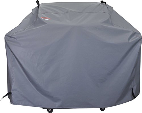 BroilPro Accessories Gas Grill Cover, Barbeque Grill Covers Weber, Holland, Jenn Air, Brinkman, Char Broil, Medium 58 x 23x 46 inches