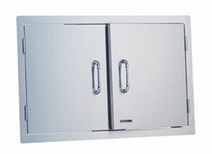 bull outdoor products 33568 stainless steel double door