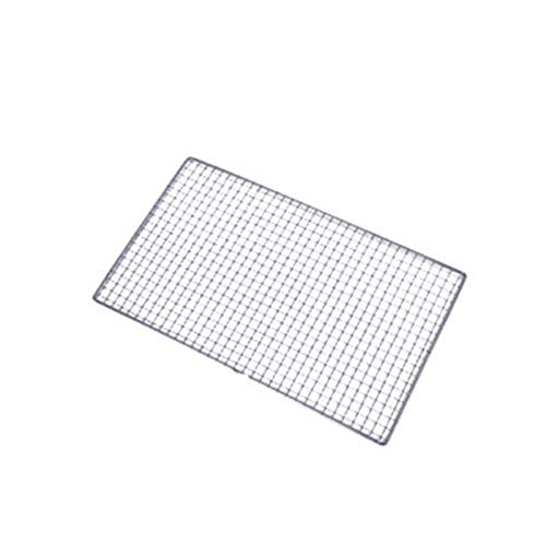 QKDS BBQ Grill, Stainless Steel Mesh BBQ Grill Grate Grid Wire Rack Cooking Replacement Net, Works on Smoker,Pellet,Gas,Charcoal Grill, for Camping Barbecue Outdoor Picnic Tool, 30*45cm