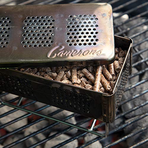 Camerons Smoking Wood BBQ Pellets (Apple, Cherry, Hickory, Maple, Mesquite, Pecan, Sweet Blend, Competition Blend)- 8 Pack of Pints Value Gift Set - All Natural Barbecue Smoker and Grilling Fuel