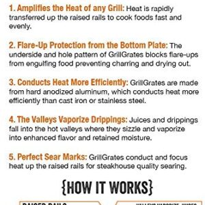 GrillGrate Sets of 15" (Interlocking) + GrateTool (4)