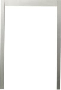 bull outdoor products 99935 refrigerator frame, stainless steel