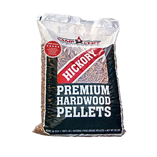 Camp Chef Competition Blend BBQ Pellets, Hardwood Pellets for Grill, Smoke, Bake, Roast, Braise and BBQ, 20 lb. Bag & Hickory BBQ Pellets