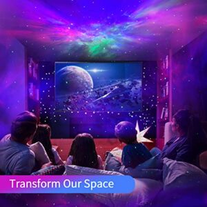 Cayclay Astronaut Light Projector, Galaxy Projector for Bedroom, Star Projector with Moon Lamp, LED Nebula Night Light for Kids, Room Decor, Party, Gift