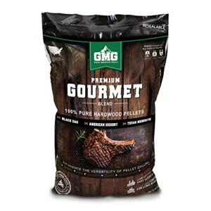 green mountain grills gourmet pellet blend, 8 lbs.