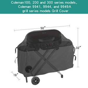 Stanbroil Grill Cover Replacement for Coleman Roadtrip Grill - Waterproof Fabric Protect Against Outdoor Elements from Water, Rain, Snow and Dirt