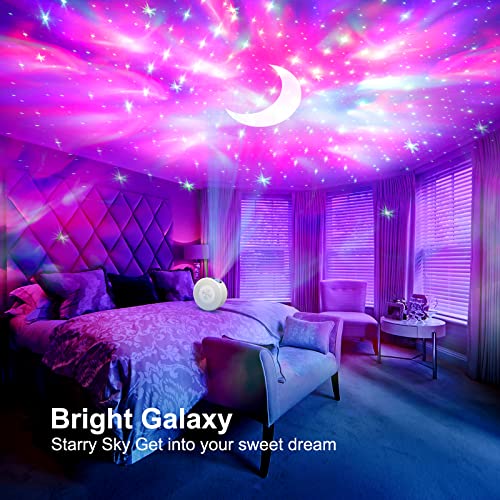 Star Projector - YOTUTUN LED Galaxy Night Light Projector, Nebula Lamp with Remote Control and Timer Design Galaxy Projector for Kids Room Decor/Bedroom Decor/Party/Home Theater