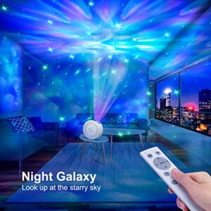 Star Projector - YOTUTUN LED Galaxy Night Light Projector, Nebula Lamp with Remote Control and Timer Design Galaxy Projector for Kids Room Decor/Bedroom Decor/Party/Home Theater