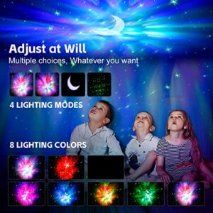 Star Projector - YOTUTUN LED Galaxy Night Light Projector, Nebula Lamp with Remote Control and Timer Design Galaxy Projector for Kids Room Decor/Bedroom Decor/Party/Home Theater