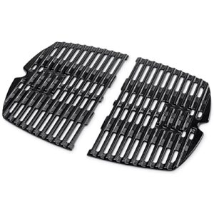 weber porcelain-enameled cast-iron cooking grates