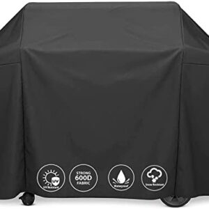 Grill Cover 600D Barbecue Cover 67 Inch Waterproof BBQ Grill Cover,Outdoor Heavy Duty Weather,UV and Fade Resistant Grill Covers for 50 55 58 60 65 Inch Charbroil and Gas Grill (67" Lx24 Wx46 H)