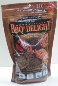 bbqr’s delight pecan wood pellets 1lb bag