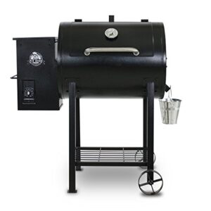 pit boss 71700fb pellet grill, 700 square inches, black