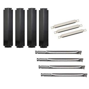 replacement parts stainless steel burners,heat plates tent shield,crossover tubes repair kits for charbroil 4 burner 463268006, 463268007, 463248108, 463260707 gas grill model