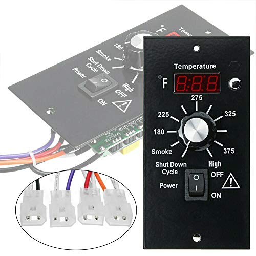 S28esong Digital Thermostat Controller Board,Kitchen Digital Thermostat Pellet Grill Control Board for All Traeger