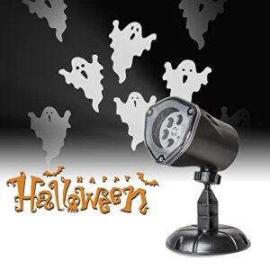 peiduo halloween led projector ghost rotating projectors lights waterproof outdoor landscape decorative lighting for patio, garden, halloween, wedding, party