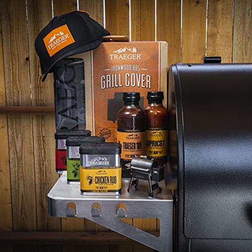 Traeger Pellet Grills BAC661 Ironwood 885 Holiday Bundle, Multicolor