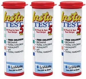 lamotte insta-test 5 pool & spa test strips (2977) (Тhrее Расk)