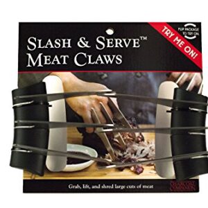 Charcoal Companion CC1132 Slash & Serve BBQ Meat Pulled Pork Shredder Claws / Set of Two Barbecue Tools