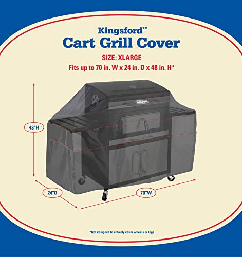 Kingsford Black Grill Cover, X-Large