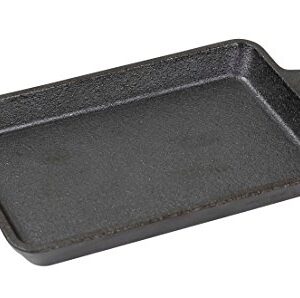 Captain Stag UG-1554 Iron Plate, Casting, Grill Plate, B6 Size, Compatible with UG-34/43/44 Kamado Smart Grill B6, UG-42 Kamado Smart Grill B5 Half Size