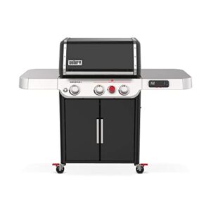 weber genesis ex-325s liquid propane smart grill, black