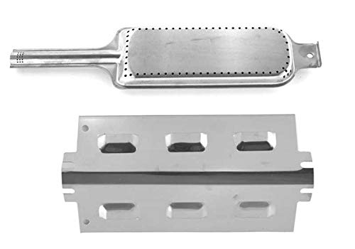 Grill Parts Gallery Replacement Kit for Charbroil 461410707, 461410708, 461410907, 461411107,463350506,463351005, Kenmore 463352505 Models Include 1 Burner & 1 Heat Tamer