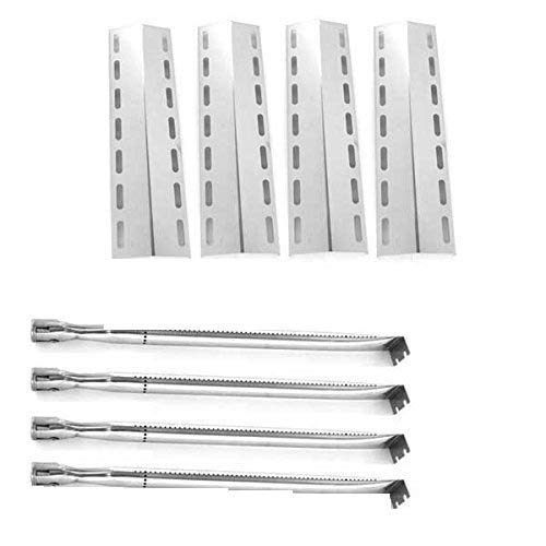 Nexgrill 720-0133 Replacement Grill Kit - Stainless Steel 4 Burners & 4 Stainless Steel Heat Plates