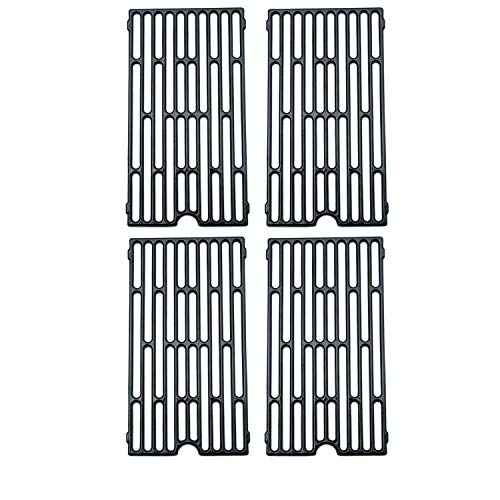 Direct Store Parts DC105 (4-Pack) Polished Porcelain Coated Cast Iron Cooking Grid Replacement for Vermont Castings, Chargriller, Jenn Air Gas Grill (4)