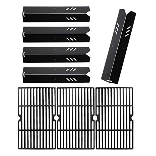 Grill Parts for DynaGlo DGF510SBP, DGF510SSP, DGF510SSP-D, Grill Heat Plate Tent & Cooking Grid for Backyard BY13-101-001-13, GBC1460W, GBC1461W, GBC1462W, GBC1059WB, BH13-101-099-01, BH14-101-099-01