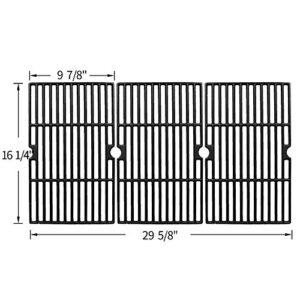 Grill Parts for DynaGlo DGF510SBP, DGF510SSP, DGF510SSP-D, Grill Heat Plate Tent & Cooking Grid for Backyard BY13-101-001-13, GBC1460W, GBC1461W, GBC1462W, GBC1059WB, BH13-101-099-01, BH14-101-099-01