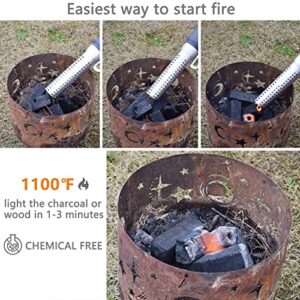 MAXXT Electric Charcoal Fire Starter BBQ Igniter Grill Starter Lighter for Charcoal Grill Fire Pits Campfires and Fireplace No Chemicals