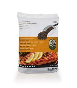 broil king 63939 griller’s select blend hardwood grilling pellets, wood