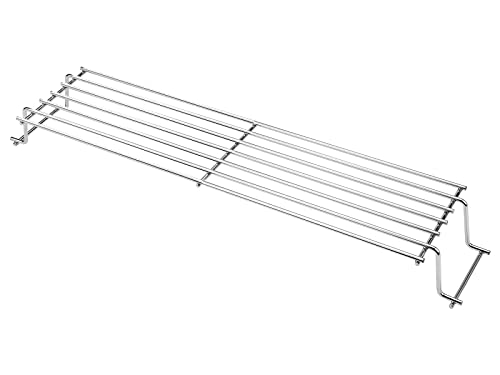 Hisencn 69866 Grill Warming Rack, 7637 Grill Cooking Grate Griddle Replacement Part Weber Spirit I & II 200 Series, Spirit E210, Spirit S210, Spirit E220, Spirit S220 with Front Control