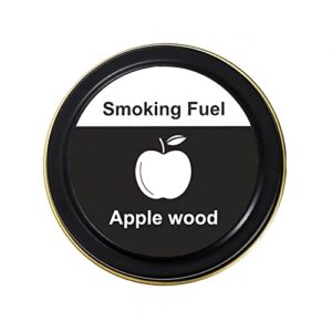 Whiskey Barrel Apple Wood Chips for Cocktail Smoker, Smoking Gun, Glass Cloche | Culinary Smoking Fuel (4oz) | Infuse Bourbon, Cheese, Meats, BBQ, Salt, Butter