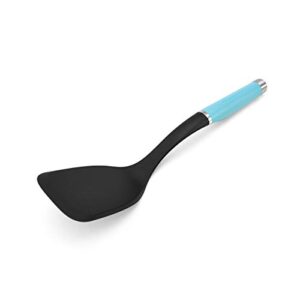 kitchenaid gourmet large solid turner, one size, matte aqua sky