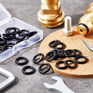 40 Pieces Propane O Ring Propane Natural Gasket O Ring Power Pressure Washer O Rings Replacement Gas Leakage Sealing Propane Tank Gasket for Propane Tank Cylinder POL Adapter Fitting