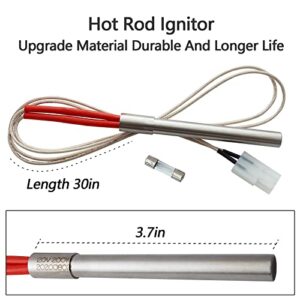 dibay Auger Motor, Induction Fan Kit, Fire Burn Pot and Hot Rod Ignitor for Traeger and Pit Boss Wood Pellet Grill Parts Replacement