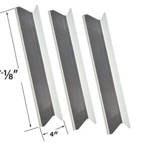 Perfect Flame E3520-LPG, E3520-NG, E3520LPG, E3520NG, BBQTEK GSC3219TA, GSC3219TN (3-PK) Stainless Heat Shield