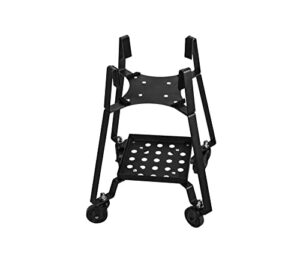 vessils 4-wheel rolling cart for 13” (9.8-in wide) kamado