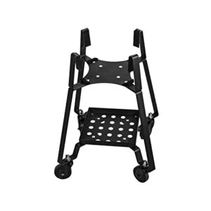 VESSILS 4-Wheel Rolling Cart for 13'' (9.8-in Wide) Kamado