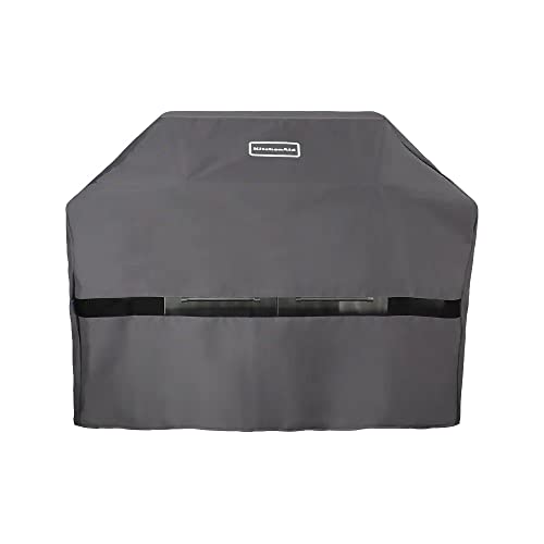 KitchenAid 700-0745A 56-inch x 23-inch Gas Grill Cover, Grey